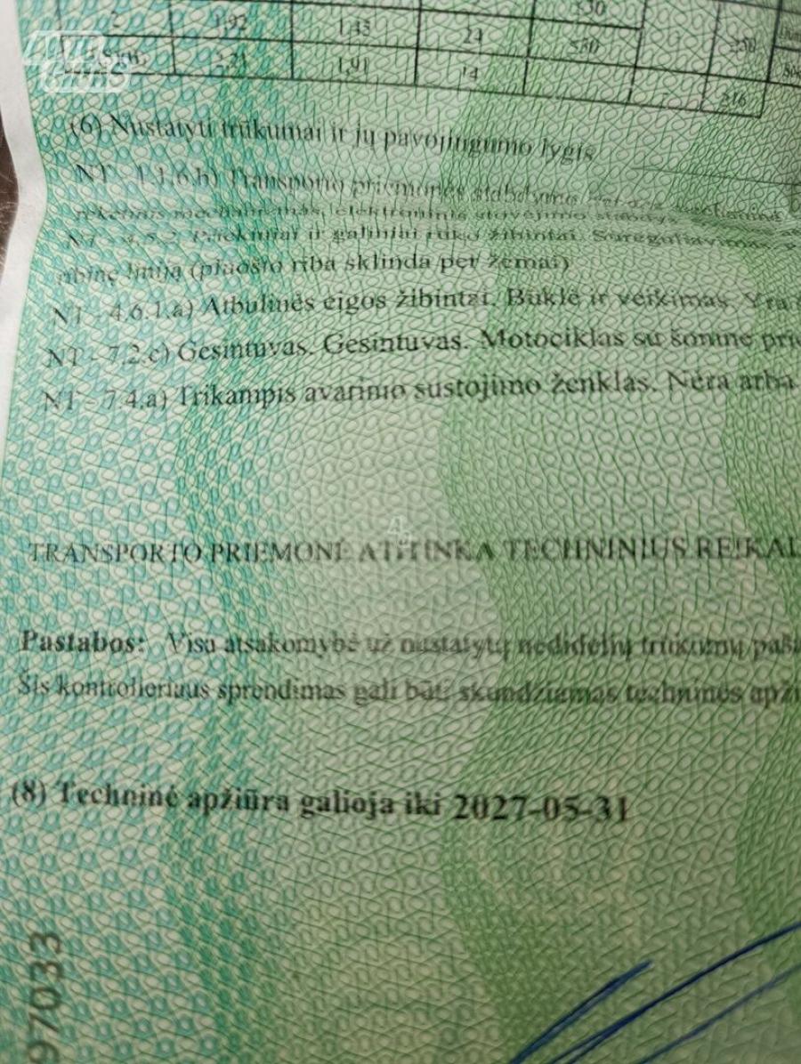 Рено Меган 2004 в Вилкавишкис, объемом двигателя 1.90 л и пробегом 374 тыс. км за 999 €, фото 7 на AUTOMOTO.COM.LV