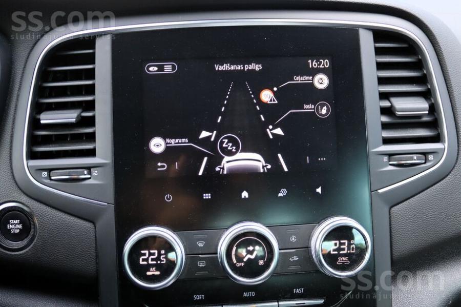 Renault Megane 2022 in Riga, with an engine capacity of 1.50 L and mileage of 121 thousand km for 13500 €, photo 14 on AUTOMOTO.COM.LV