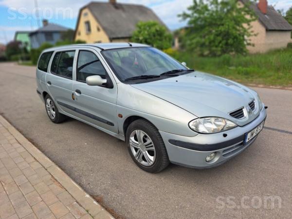 Рено Меган 2000 в Екабпилс, объемом двигателя 1.60 л и пробегом 235 тыс. км за 900 €, фото 7 на AUTOMOTO.COM.LV