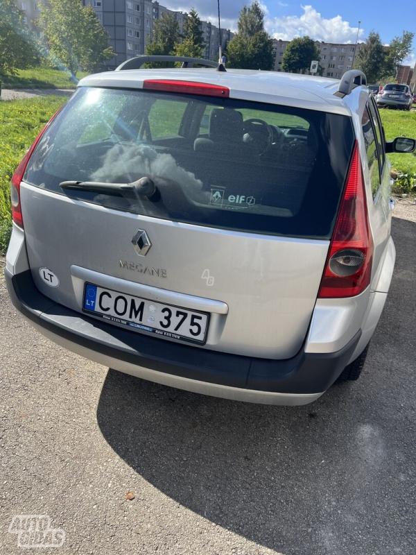 Renault Megane 2005 Šauļi, ar dzinēja tilpumu 1.90 L un nobraukumu 206 tūkst. km par 550 €, foto 4 vietnē AUTOMOTO.COM.LV
