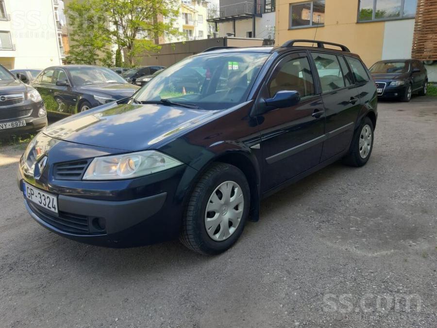Renault Megane 2007 in Daugavpils, with an engine capacity of 1.60 L and mileage of 0 thousand km for 1550 €, photo 1 on AUTOMOTO.COM.LV