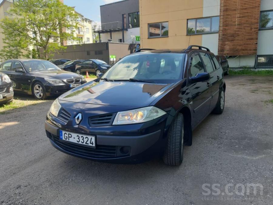 Renault Megane 2007 in Daugavpils, with an engine capacity of 1.60 L and mileage of 0 thousand km for 1550 €, photo 4 on AUTOMOTO.COM.LV