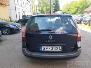 Renault Megane 2007 in Daugavpils, with an engine capacity of 1.60 L and mileage of 0 thousand km for 1550 €, photo 10 on AUTOMOTO.COM.LV