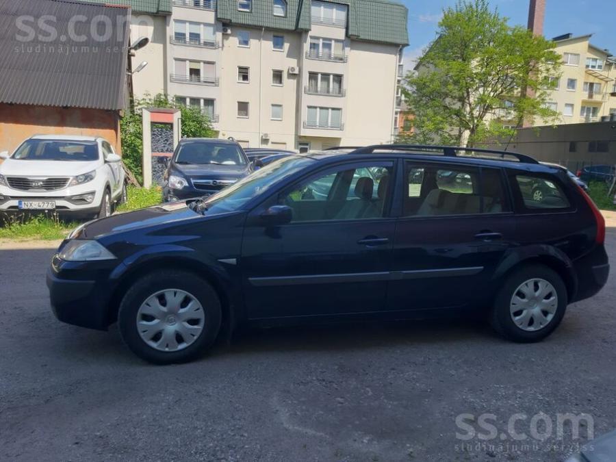 Renault Megane 2007 in Daugavpils, with an engine capacity of 1.60 L and mileage of 0 thousand km for 1550 €, photo 12 on AUTOMOTO.COM.LV