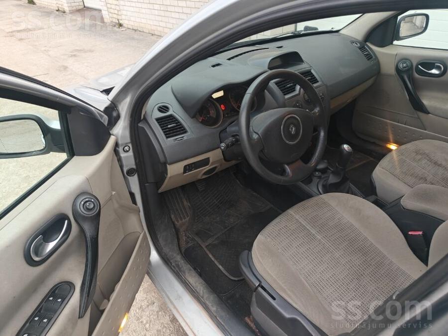 Renault Megane 2007 in Riga, with an engine capacity of 1.50 L and mileage of 298 thousand km for 1450 €, photo 6 on AUTOMOTO.COM.LV