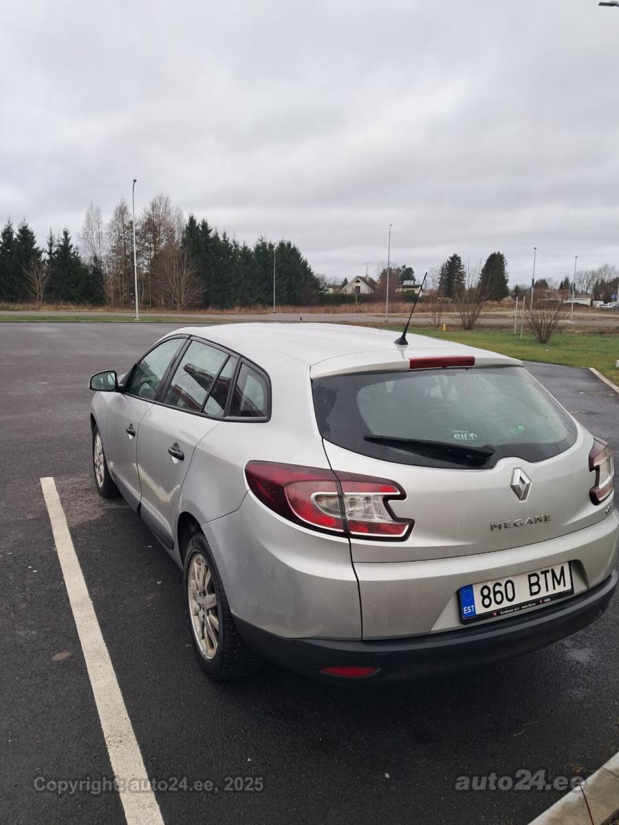 Renault Megane 2011 in Tallinn, with an engine capacity of 1.50 L and mileage of 227 thousand km for 2500 €, photo 7 on AUTOMOTO.COM.LV