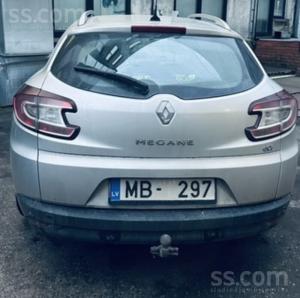 Renault Megane 2013 Rīga, ar dzinēja tilpumu 1.50 L un nobraukumu 346 tūkst. km par 2899 €, foto 2 vietnē AUTOMOTO.COM.LV