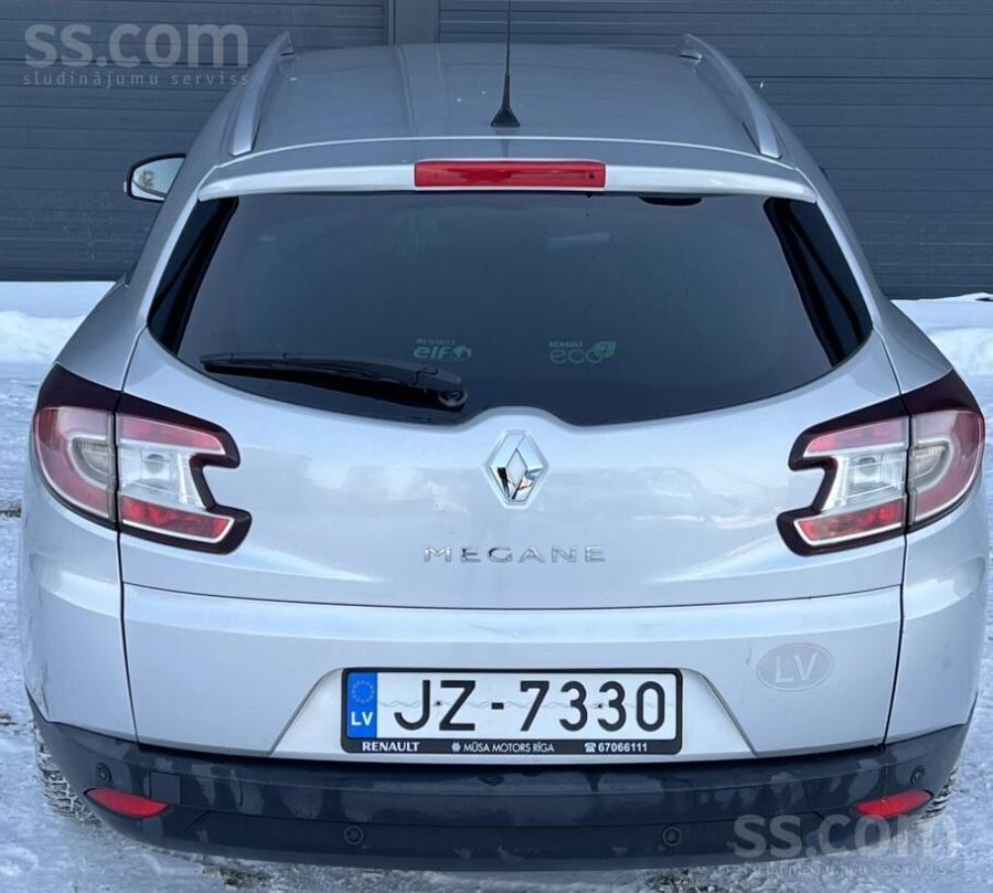 Renault Megane 2015 in Riga, with an engine capacity of 1.50 L and mileage of 267 thousand km for 4500 €, photo 6 on AUTOMOTO.COM.LV