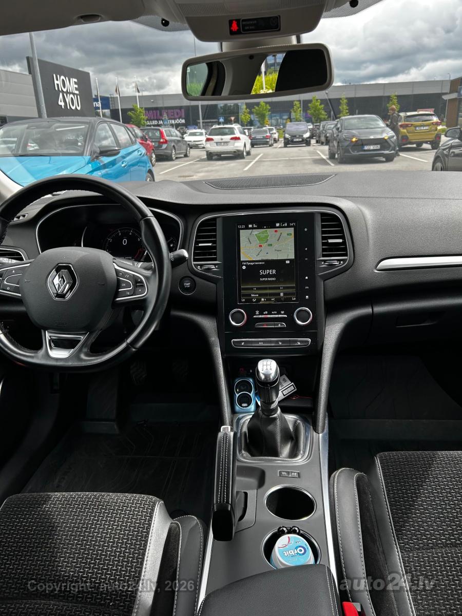 Renault Megane 2019 in Tartu, with an engine capacity of 1.60 L and mileage of 72 thousand km for 11000 €, photo 11 on AUTOMOTO.COM.LV