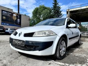 White Renault Megane 2007 in Pakruojis, with an engine capacity of 1.40 L and mileage of 208 thousand km for 290 €, photo 22 on AUTOMOTO.COM.LV