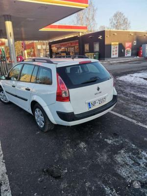 Balts Renault Megane 2008 Rīga, ar dzinēja tilpumu 1.60 L un nobraukumu 158 tūkst. km par 2500 €, foto 2 vietnē AUTOMOTO.COM.LV