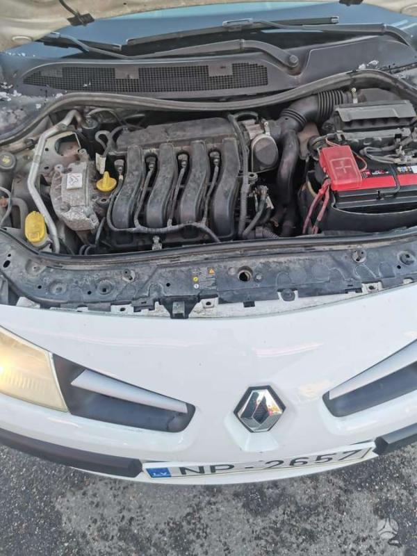 Balts Renault Megane 2008 Rīga, ar dzinēja tilpumu 1.60 L un nobraukumu 158 tūkst. km par 2500 €, foto 8 vietnē AUTOMOTO.COM.LV