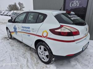 White Renault Megane 2015 in Taurage, with an engine capacity of 1.50 L and mileage of 314 thousand km for 3751 €, photo 5 on AUTOMOTO.COM.LV