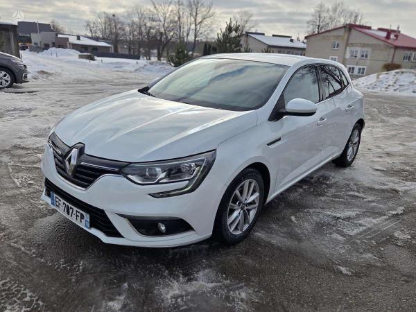White Renault Megane 2016 in Taurage, with an engine capacity of 1.20 L and mileage of 119 thousand km for 5700 €, photo 1 on AUTOMOTO.COM.LV