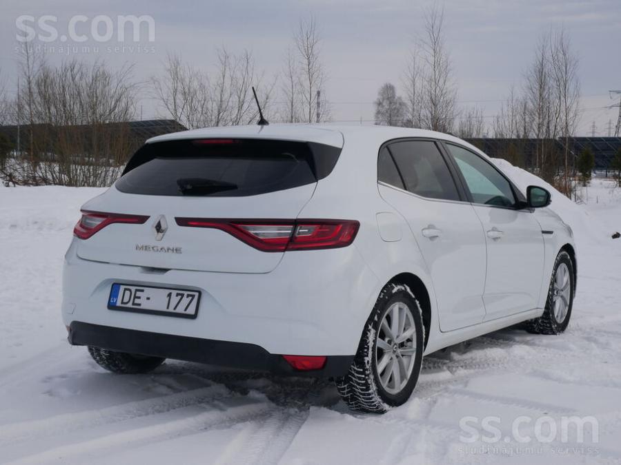 Balts Renault Megane 2016 Rīga, ar dzinēja tilpumu 1.50 L un nobraukumu 198 tūkst. km par 7800 €, foto 7 vietnē AUTOMOTO.COM.LV