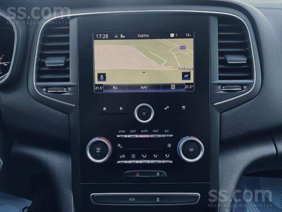 Balts Renault Megane 2016 Cēsis, ar dzinēja tilpumu 1.50 L un nobraukumu 258 tūkst. km par 7399 €, foto 19 vietnē AUTOMOTO.COM.LV