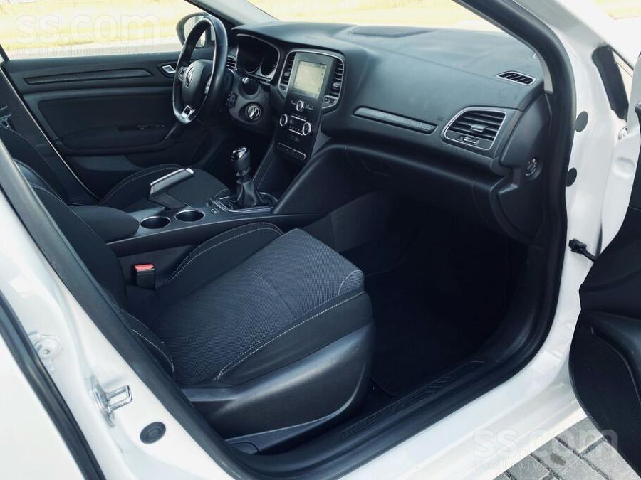 Balts Renault Megane 2016 Cēsis, ar dzinēja tilpumu 1.50 L un nobraukumu 258 tūkst. km par 7399 €, foto 23 vietnē AUTOMOTO.COM.LV