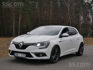 White Renault Megane 2016 in Riga, with an engine capacity of 1.50 L and mileage of 198 thousand km for 6900 €, photo  on AUTOMOTO.COM.LV