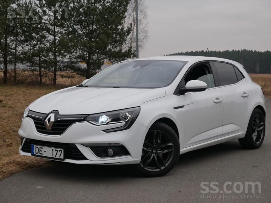 Белый Рено Меган 2016 в Рига, объемом двигателя 1.50 л и пробегом 198 тыс. км за 6900 €, фото 6 на AUTOMOTO.COM.LV