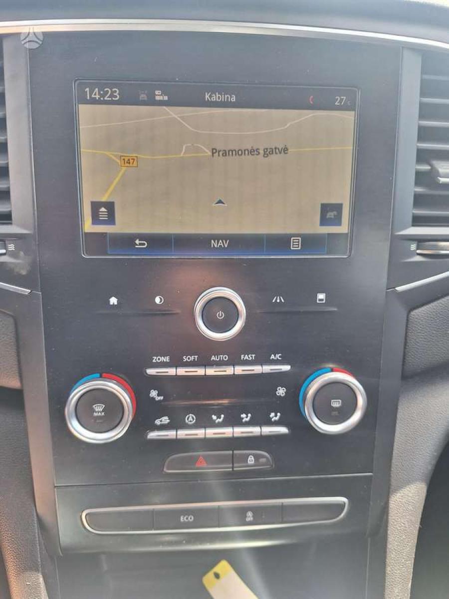 Balts Renault Megane 2017 Tauragė, ar dzinēja tilpumu 1.46 L un nobraukumu 240 tūkst. km par 4500 €, foto 19 vietnē AUTOMOTO.COM.LV