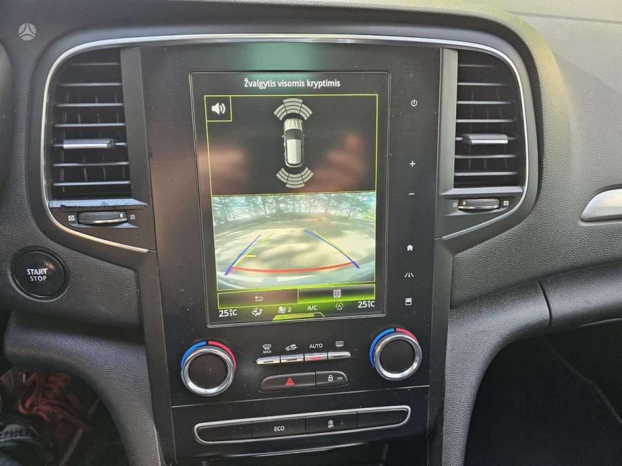 White Renault Megane 2019 in Taurage, with an engine capacity of 1.50 L and mileage of 234 thousand km for 6800 €, photo 22 on AUTOMOTO.COM.LV