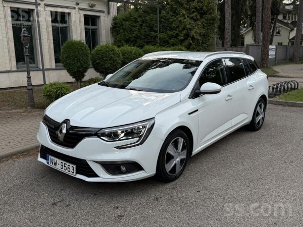 White Renault Megane 2019 in Jurmala, with an engine capacity of 1.50 L and mileage of 264 thousand km for 6250 €, photo 4 on AUTOMOTO.COM.LV