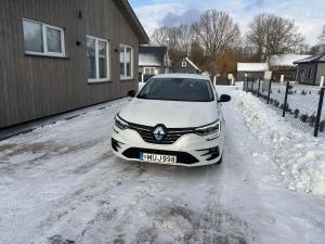 White Renault Megane 2021 in Jurbarkas, with an engine capacity of 1.46 L and mileage of 49 thousand km for 10300 €, photo 8 on AUTOMOTO.COM.LV