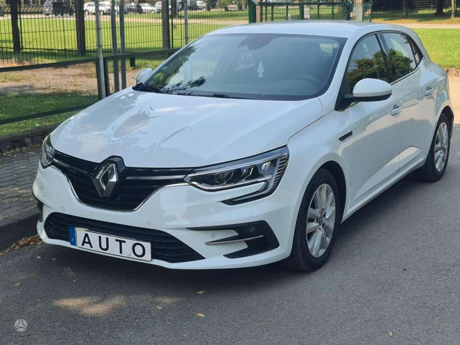 Balts Renault Megane 2021 Tauragė, ar dzinēja tilpumu 1.50 L un nobraukumu 330 tūkst. km par 6200 €, foto 1 vietnē AUTOMOTO.COM.LV