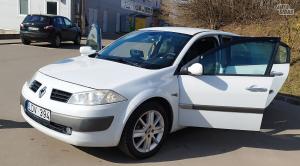 White Renault Megane 2005 in Vilnius, with an engine capacity of 1.90 L and mileage of 330 thousand km for 1700 €, photo 20 on AUTOMOTO.COM.LV