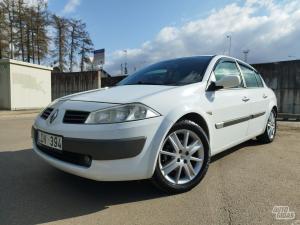 White Renault Megane 2005 in Vilnius, with an engine capacity of 1.90 L and mileage of 330 thousand km for 1700 €, photo 30 on AUTOMOTO.COM.LV