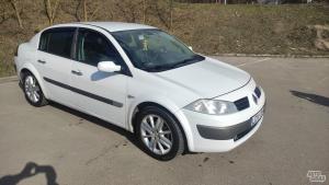 White Renault Megane 2005 in Vilnius, with an engine capacity of 1.90 L and mileage of 330 thousand km for 1700 €, photo 33 on AUTOMOTO.COM.LV