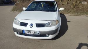 White Renault Megane 2005 in Vilnius, with an engine capacity of 1.90 L and mileage of 330 thousand km for 1700 €, photo 35 on AUTOMOTO.COM.LV