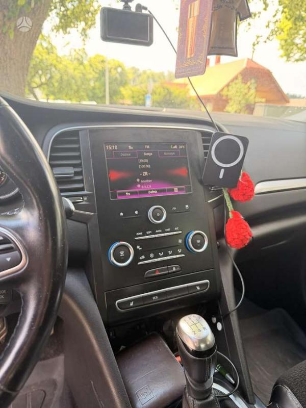 Balts Renault Megane 2018 Viļņa, ar dzinēja tilpumu 1.60 L un nobraukumu 116 tūkst. km par 8500 €, foto 8 vietnē AUTOMOTO.COM.LV