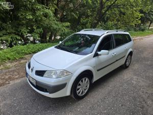 White Renault Megane 2008 in Kaunas, with an engine capacity of 1.50 L and mileage of 361 thousand km for 1200 €, photo  on AUTOMOTO.COM.LV