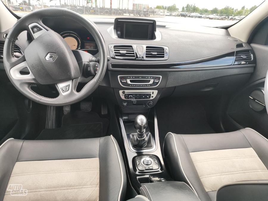 White Renault Megane 2012 in Marijampole, with an engine capacity of 1.50 L and mileage of 234 thousand km for 3850 €, photo 13 on AUTOMOTO.COM.LV