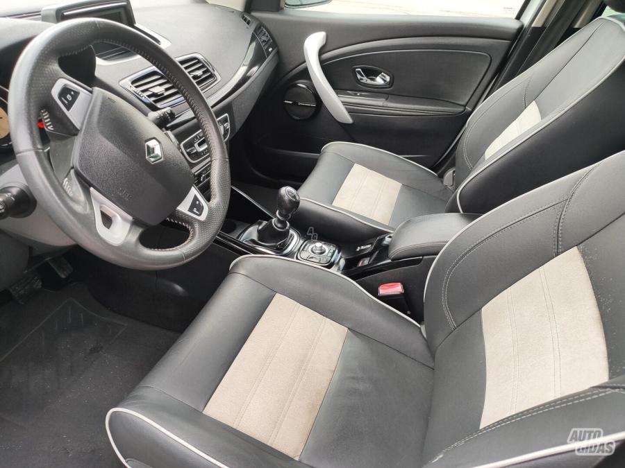 White Renault Megane 2012 in Marijampole, with an engine capacity of 1.50 L and mileage of 234 thousand km for 3850 €, photo 14 on AUTOMOTO.COM.LV