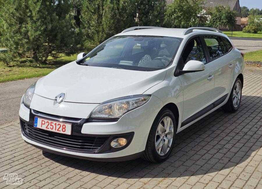Balts Renault Megane 2013 Ariogala, ar dzinēja tilpumu 1.50 L un nobraukumu 266 tūkst. km par 3500 €, foto 1 vietnē AUTOMOTO.COM.LV