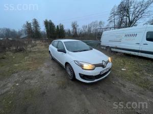White Renault Megane 2014 in Riga, with an engine capacity of 1.50 L and mileage of 731 thousand km for 1250 €, photo  on AUTOMOTO.COM.LV