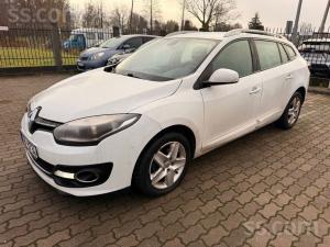 Белый Рено Меган 2014 в Рига, объемом двигателя 1.50 л и пробегом 518 тыс. км за 2199 €, фото  на AUTOMOTO.COM.LV