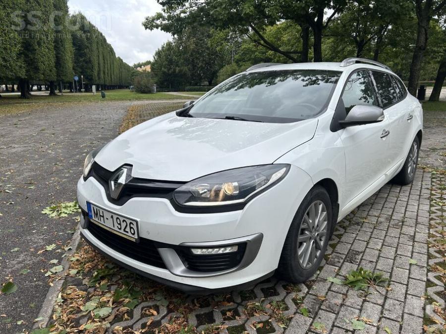 Белый Рено Меган 2014 в Вентспилс, объемом двигателя 1.50 л и пробегом 347 тыс. км за 3850 €, фото 3 на AUTOMOTO.COM.LV