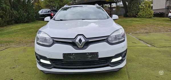 White Renault Megane 2014 in Ukmerge, with an engine capacity of 1.50 L and mileage of 224 thousand km for 4700 €, photo 2 on AUTOMOTO.COM.LV