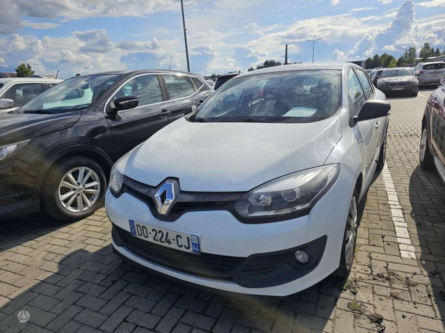 Balts Renault Megane 2014 Tauragė, ar dzinēja tilpumu 1.50 L un nobraukumu 272 tūkst. km par 2900 €, foto 1 vietnē AUTOMOTO.COM.LV