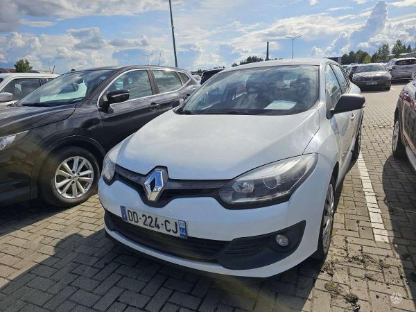 White Renault Megane 2014 in Taurage, with an engine capacity of 1.50 L and mileage of 268 thousand km for 2700 €, photo 1 on AUTOMOTO.COM.LV