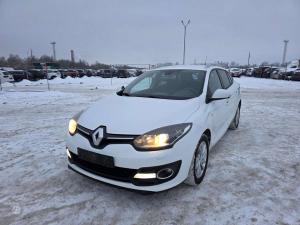 White Renault Megane 2015 in Marijampole, with an engine capacity of 1.46 L and mileage of 238 thousand km for 3990 €, photo  on AUTOMOTO.COM.LV