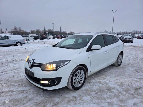 White Renault Megane 2015 in Marijampole, with an engine capacity of 1.46 L and mileage of 238 thousand km for 3990 €, photo 2 on AUTOMOTO.COM.LV