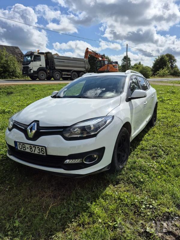Balts Renault Megane 2015 Rēzekne, ar dzinēja tilpumu 1.50 L un nobraukumu 546 tūkst. km par 2600 €, foto 1 vietnē AUTOMOTO.COM.LV