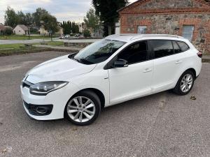 White Renault Megane 2015 in Alytus, with an engine capacity of 1.46 L and mileage of 267 thousand km for 3100 €, photo 6 on AUTOMOTO.COM.LV