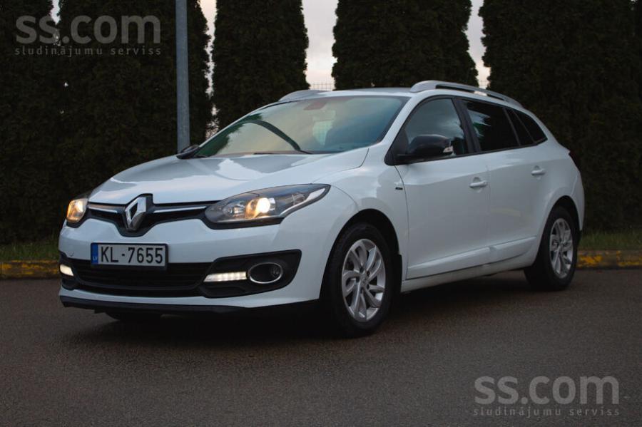White Renault Megane 2016 in Jelgava, with an engine capacity of 1.20 L and mileage of 160 thousand km for 6500 €, photo 3 on AUTOMOTO.COM.LV
