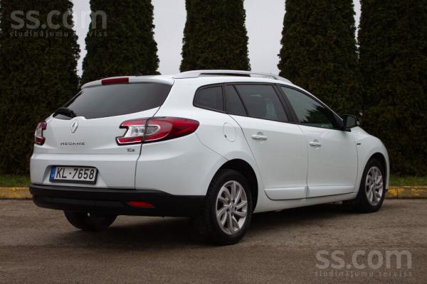 Balts Renault Megane 2016 Jelgava, ar dzinēja tilpumu 1.20 L un nobraukumu 192 tūkst. km par 6300 €, foto 6 vietnē AUTOMOTO.COM.LV