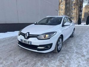 White Renault Megane 2016 in Taurage, with an engine capacity of 1.46 L and mileage of 238 thousand km for 4700 €, photo  on AUTOMOTO.COM.LV